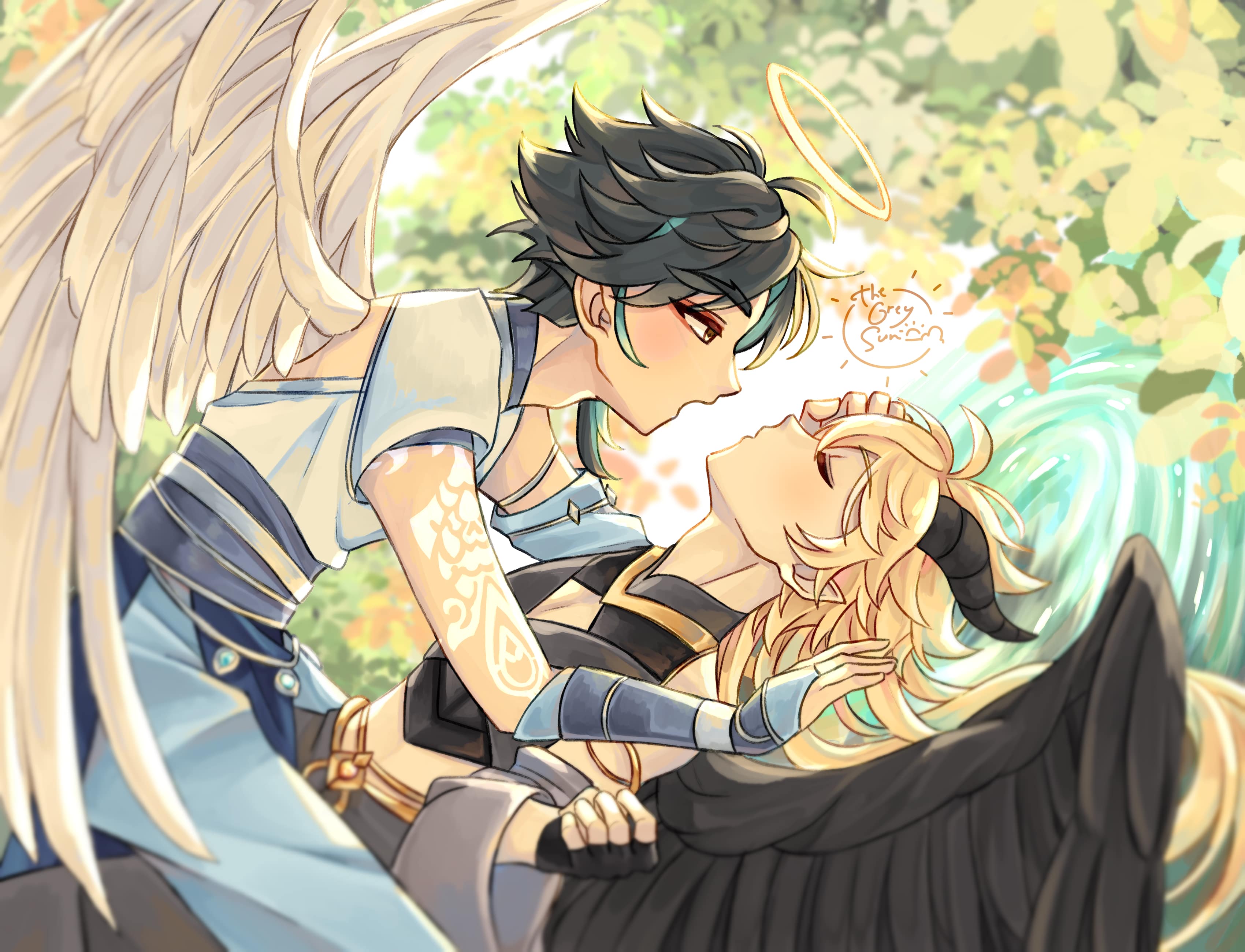 Angel & Demon - XiaoAether Genshin Impact | HoYoLAB