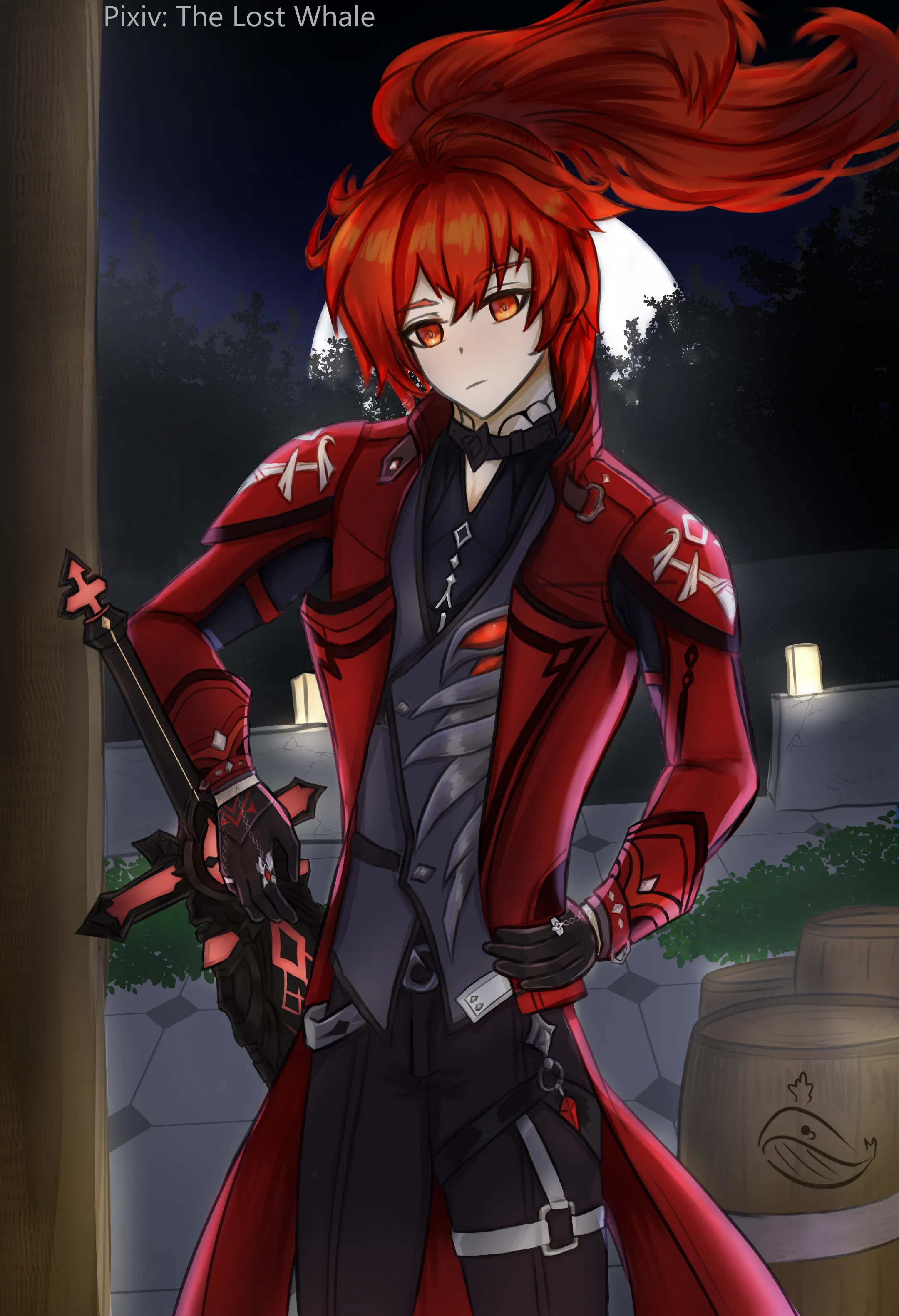 Diluc New Outfit! Genshin Impact | HoYoLAB