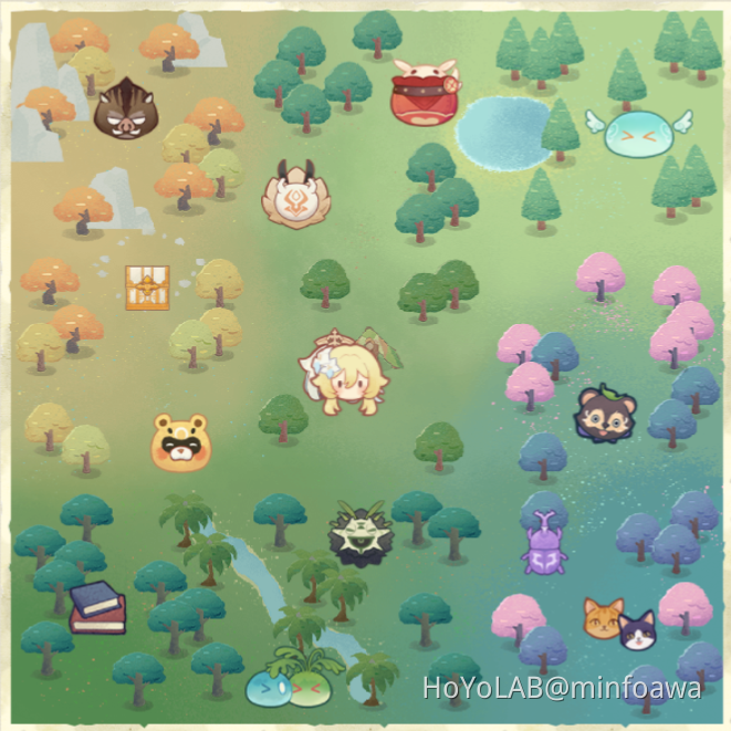 full map Genshin Impact | HoYoLAB