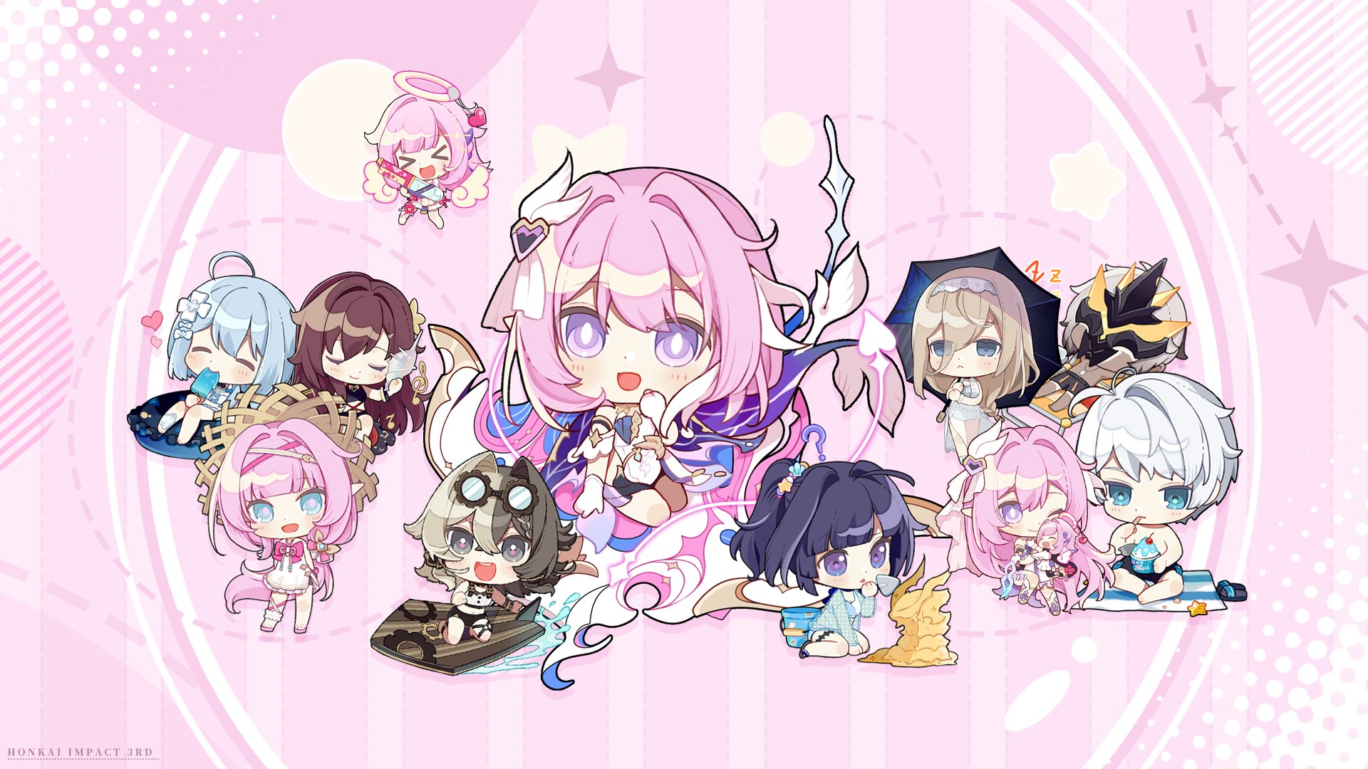 flame-chaser gachapon wallpaper Honkai Impact 3rd | HoYoLAB