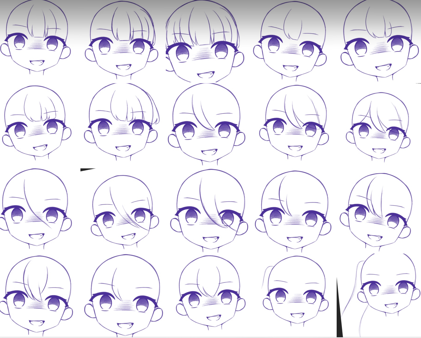 What my camera roll looks like after making an art tutorial | HoYoLAB