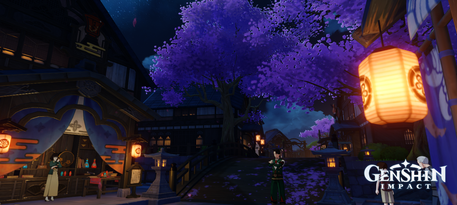 Night in Inazuma Genshin Impact | HoYoLAB