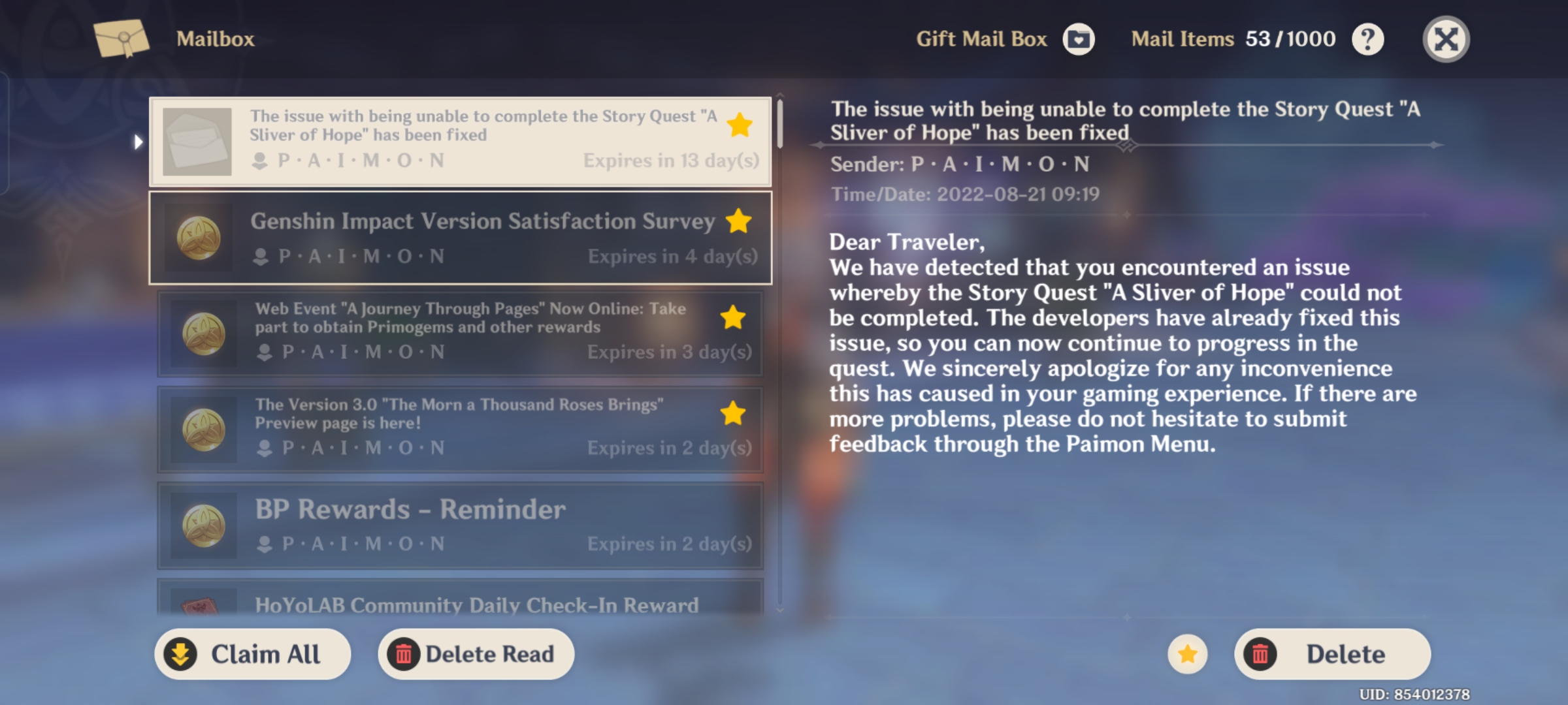Yoimiya Story quest bug fixed! Genshin Impact | HoYoLAB