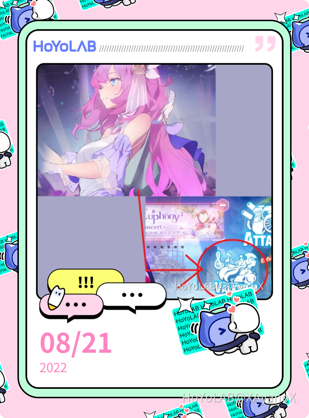 August 21- Game Diary - Elysia Icon | HoYoLAB