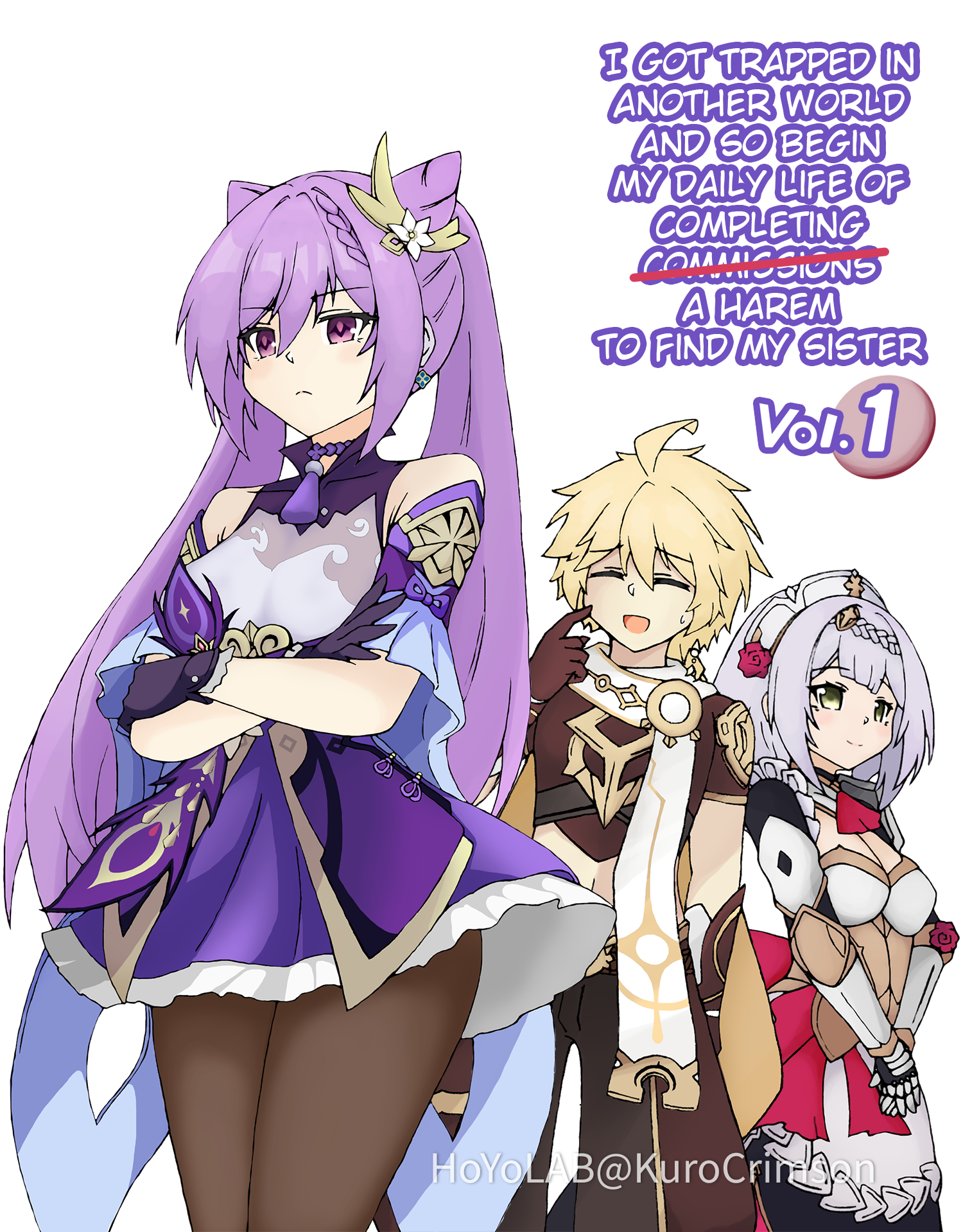 Comic Vol.1 Cover Genshin Impact | HoYoLAB