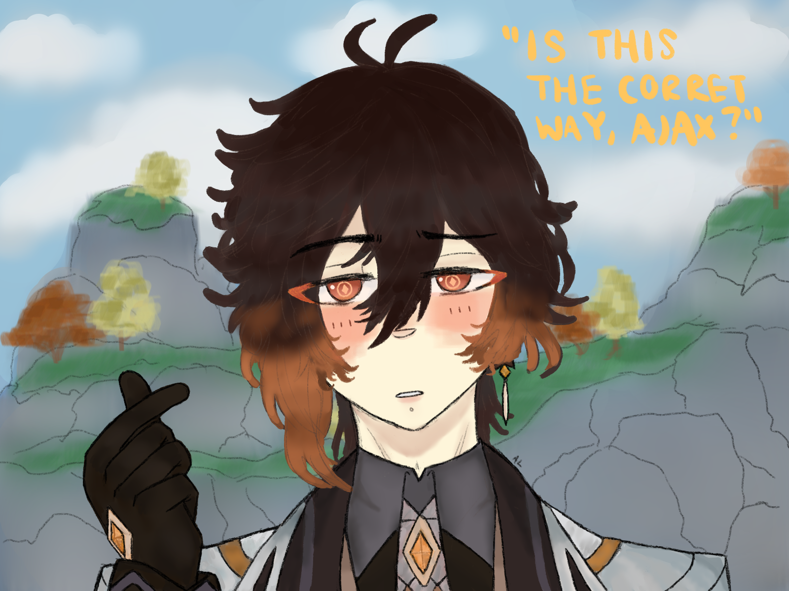 Zhongli Fan Art Genshin Impact | HoYoLAB