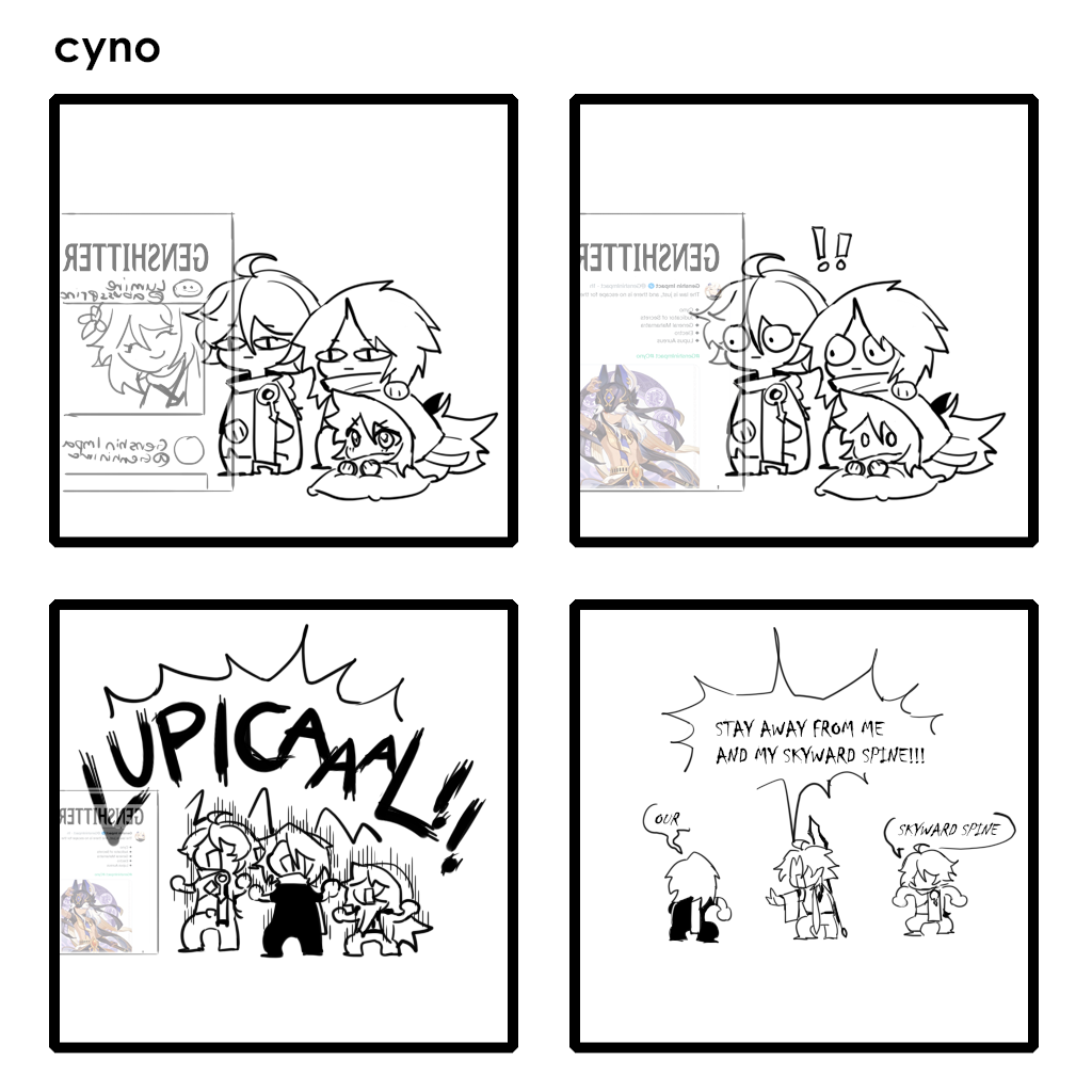 cyno drip marketing Genshin Impact | HoYoLAB