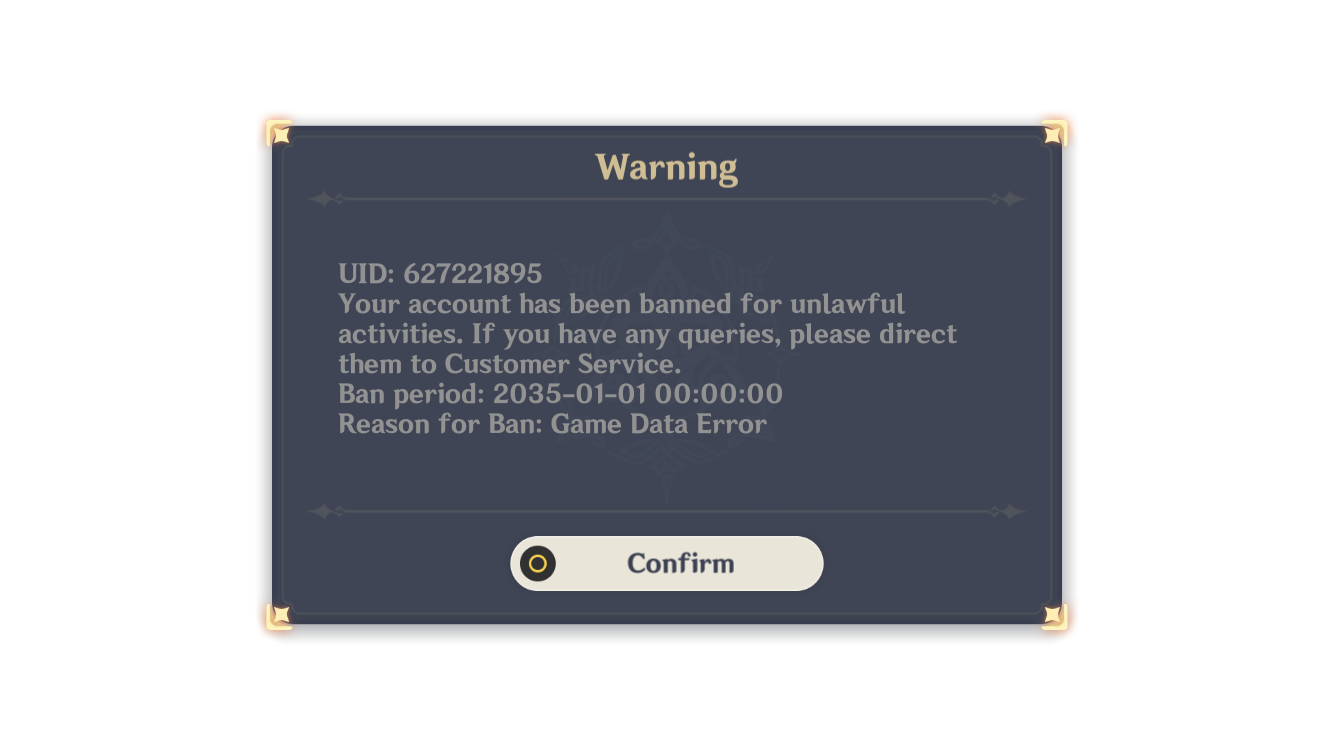 Pls I been ban can someone help me 😭😭 Genshin Impact | HoYoLAB