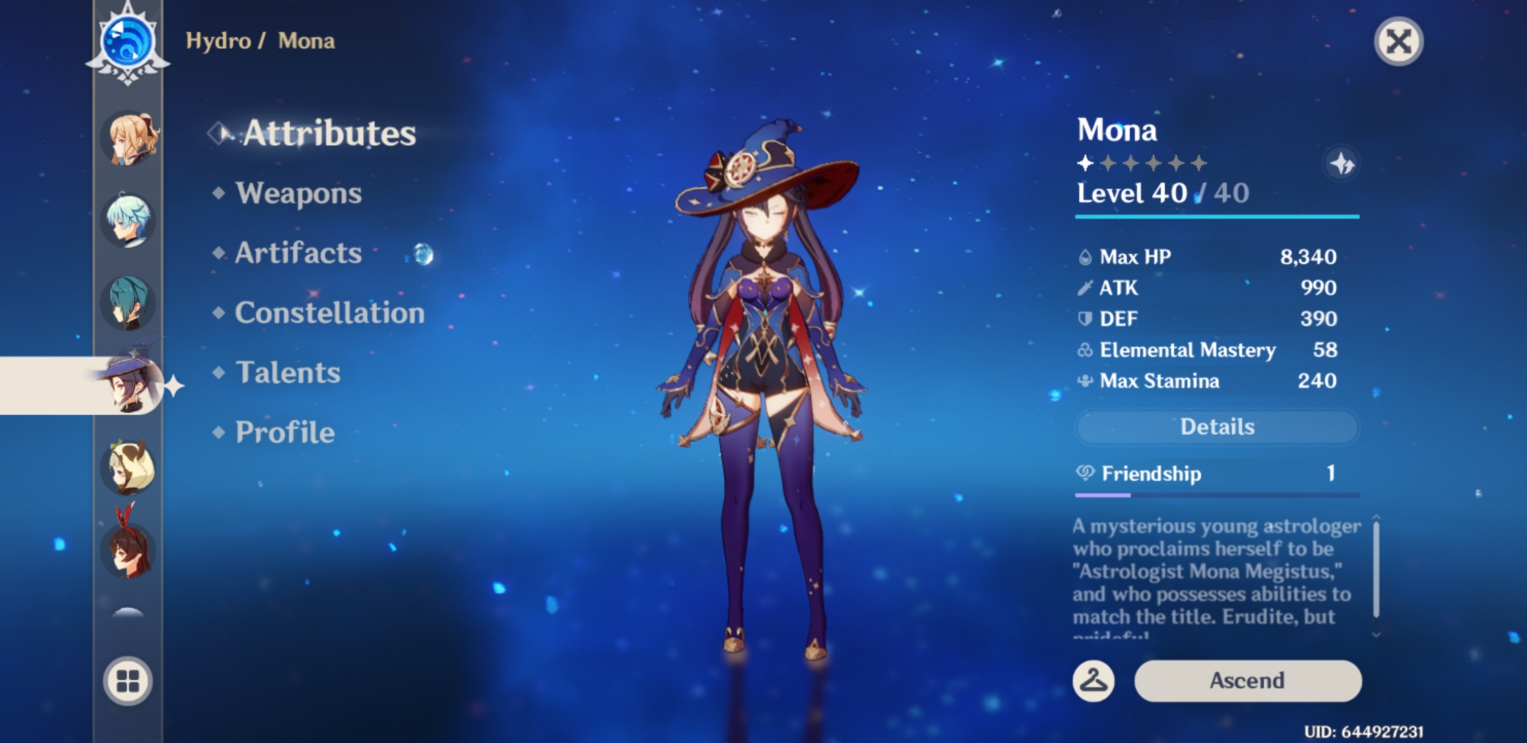 Building Mona :) Genshin Impact | HoYoLAB