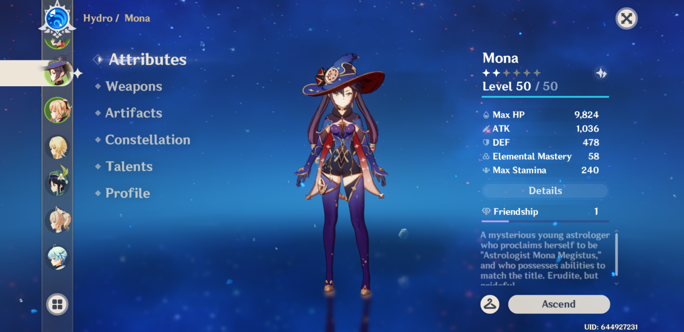 Mona build update Genshin Impact | HoYoLAB