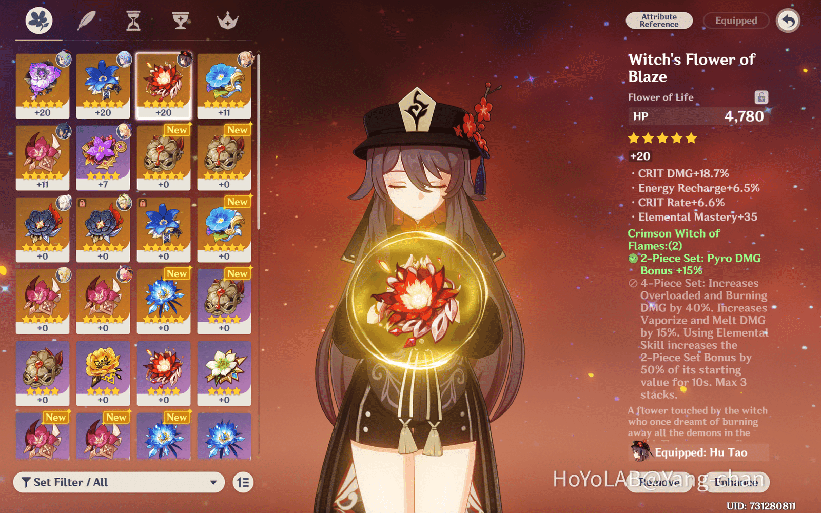 My decent F2P hutao build! Genshin Impact | HoYoLAB