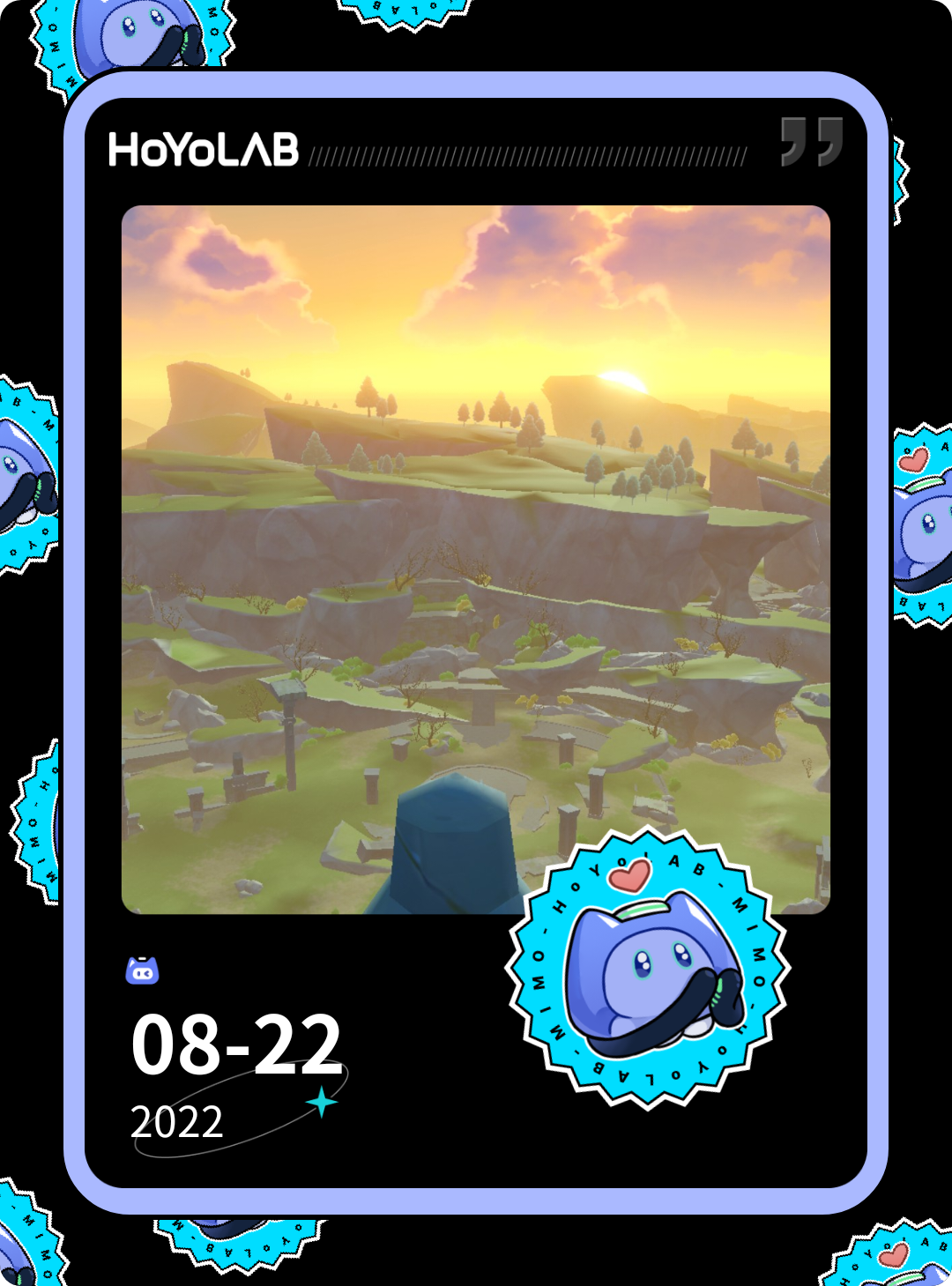 08-22 日記 -# 我的角色養成日記 Genshin Impact | HoYoLAB