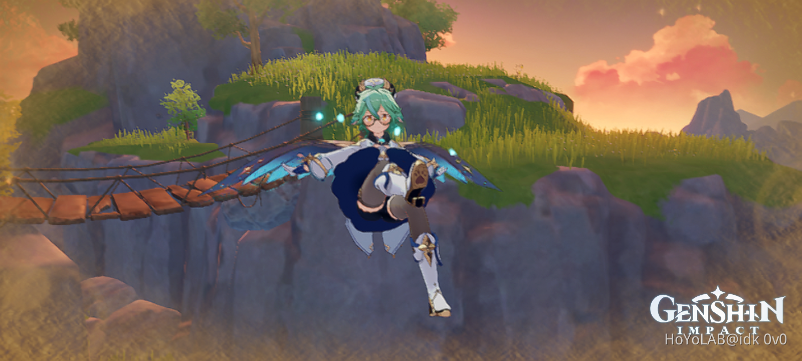 a small sucrose/alberose photoshoot Genshin Impact | HoYoLAB