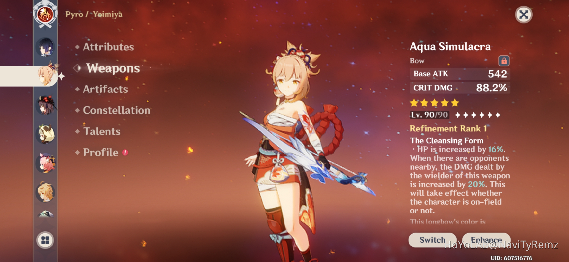 Yoimiya with Aqua Simulacra Genshin Impact | HoYoLAB