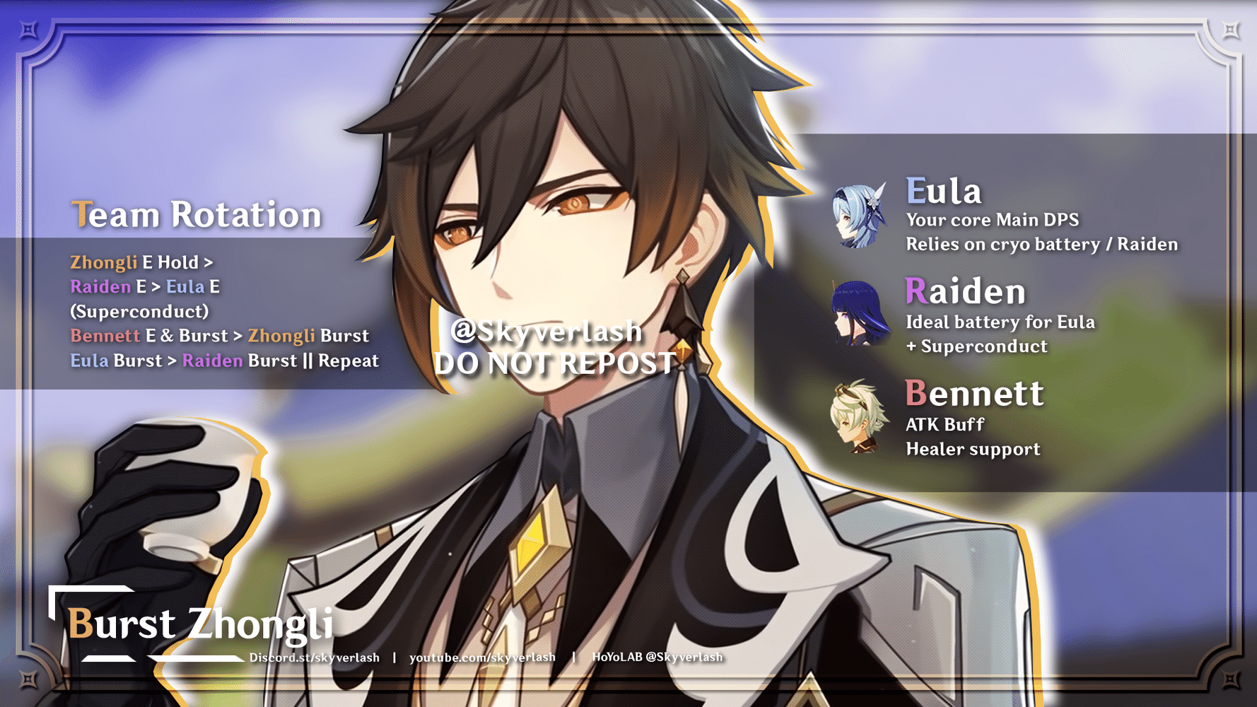 [3.0] Zhongli Build Guide | Artifact, Weapon, Talent, Constellation ...