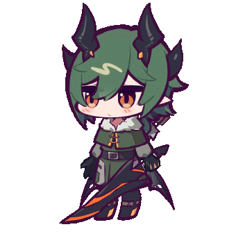 Griseo in Wonderland Chibi Stickers & Wallpapers Honkai Impact 3rd ...