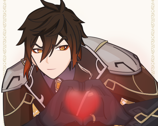 Zhongli sharing the Love Genshin Impact | HoYoLAB
