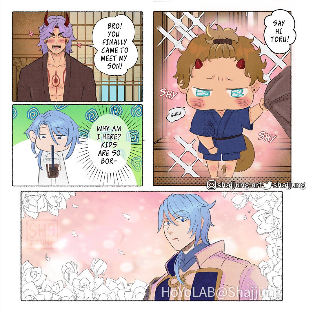 Family AU 2 Genshin Impact | HoYoLAB