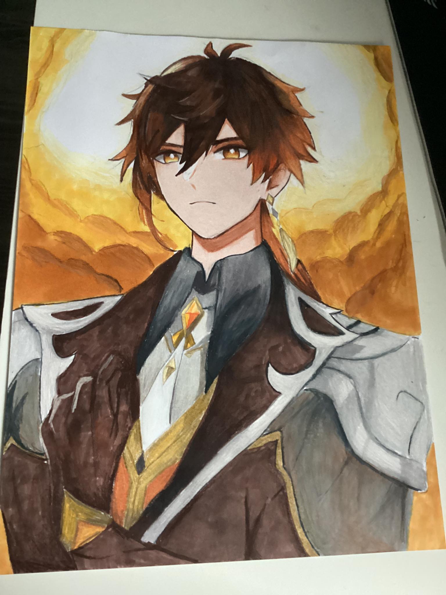 zhongli fanart Genshin Impact | HoYoLAB