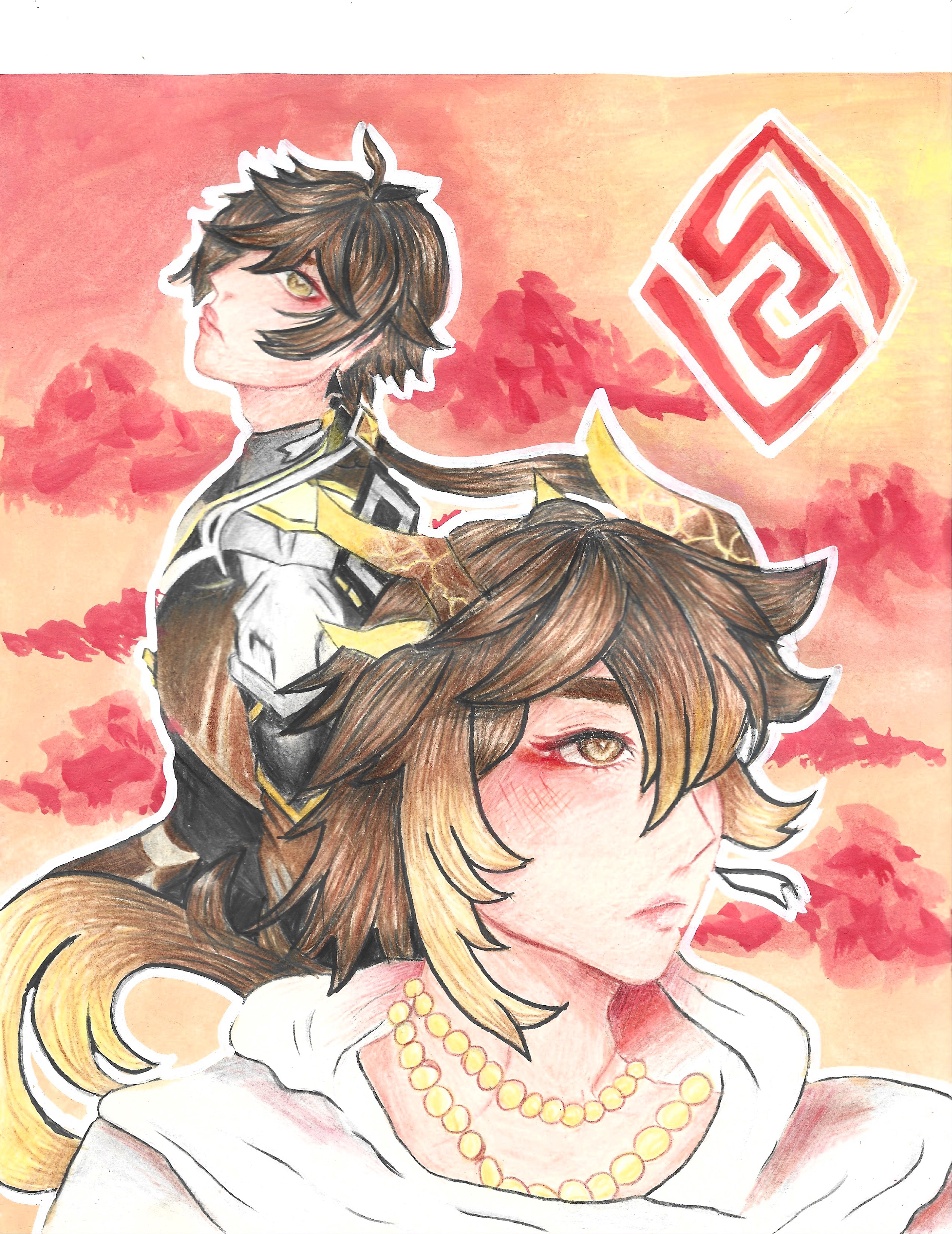 Zhongli fanart by itsRomibtw Genshin Impact | HoYoLAB