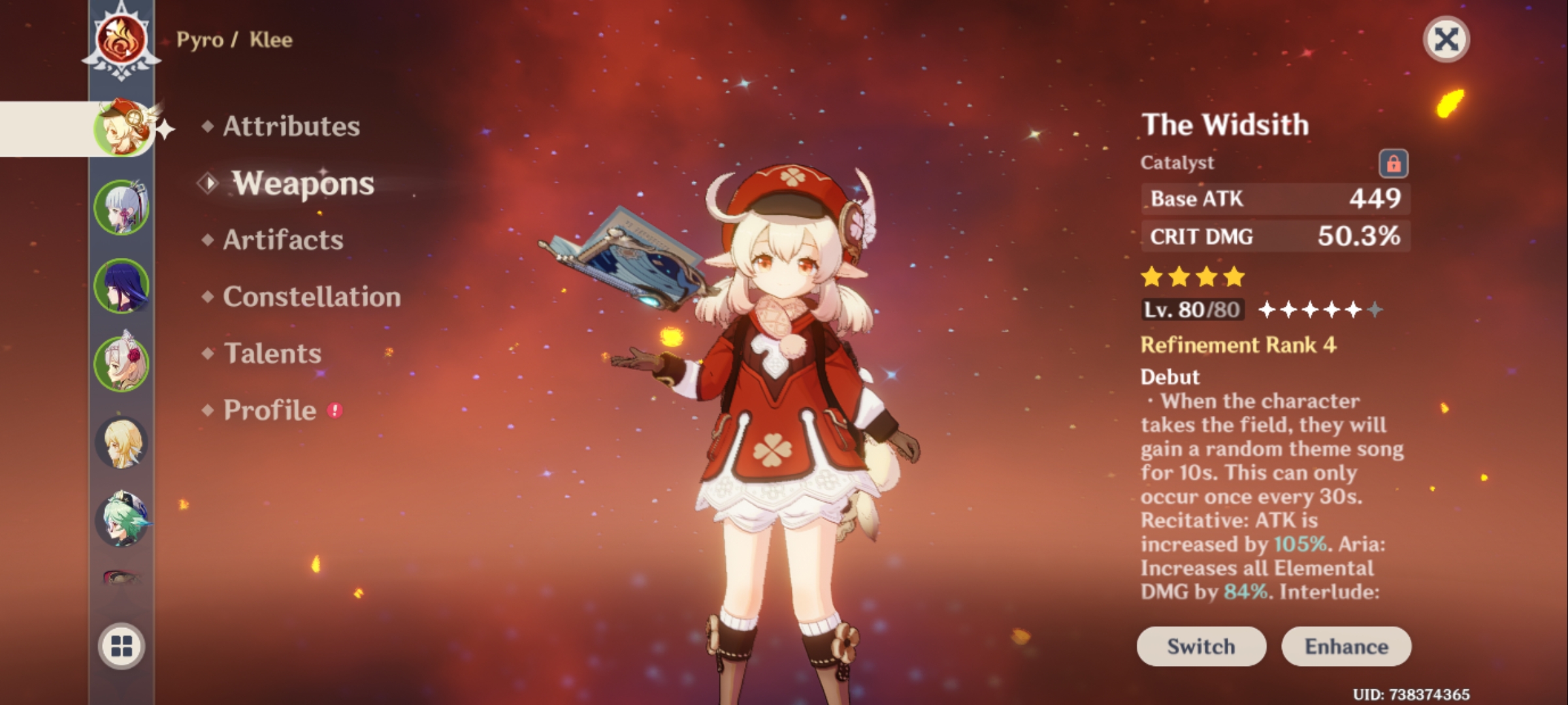 My Klee build! | Genshin Impact | HoYoLAB