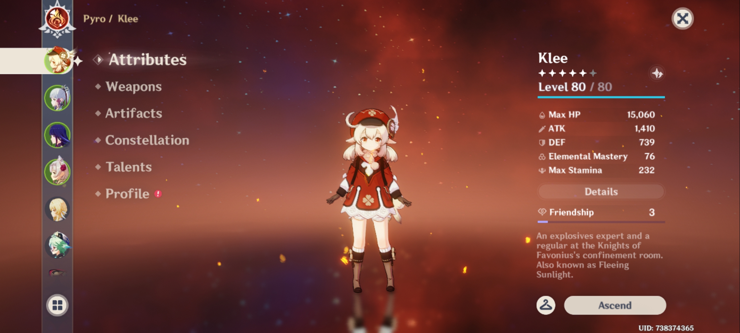 My Klee build! Genshin Impact | HoYoLAB