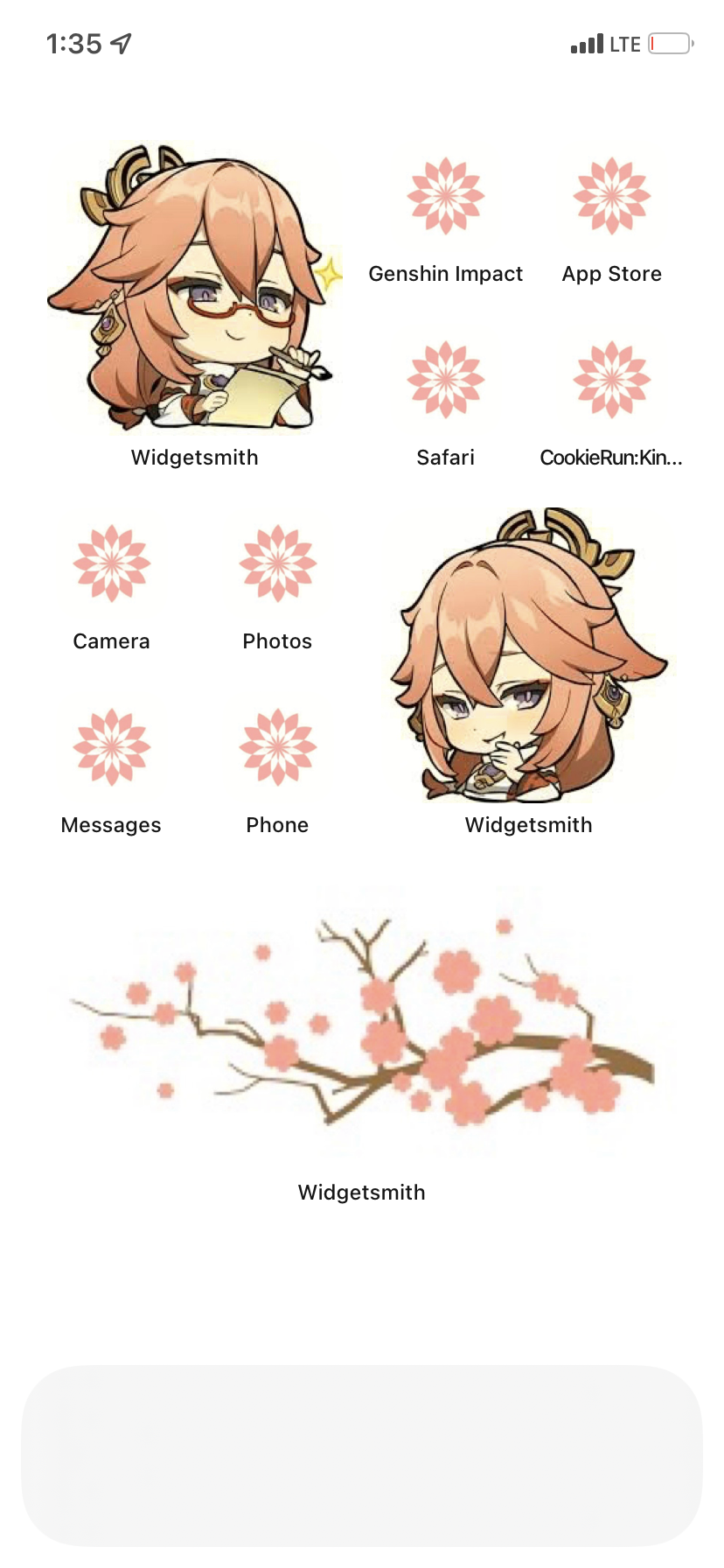 My Yae home screen! Genshin Impact | HoYoLAB