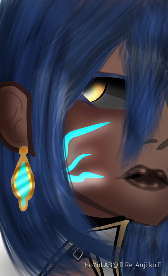 Villian Kaeya Fanart I Drew at the crack of dawn😅 | Genshin Impact ...