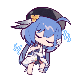 Griseo in Wonderland Chibi Stickers & Wallpapers Honkai Impact 3rd ...