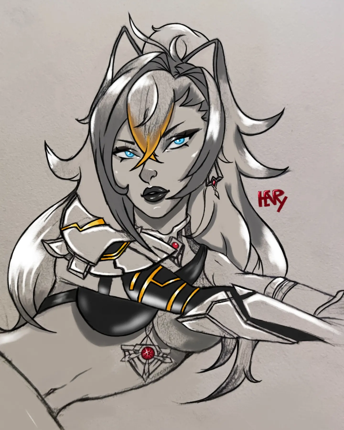 (( Dehya fan art ))🔥 Genshin Impact | HoYoLAB