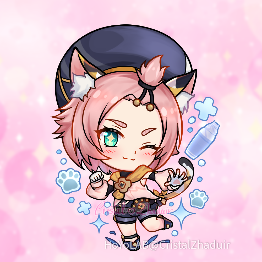 🐈 Chibi Diona 🐈 Genshin Impact | HoYoLAB