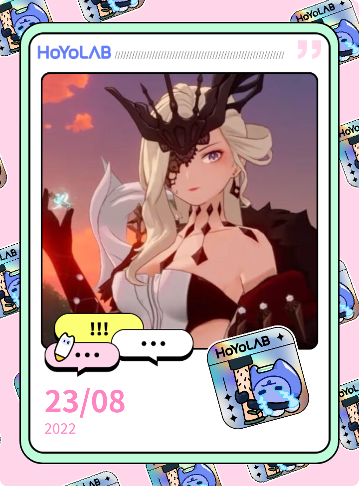 Diario de juego del [23 de agosto] | HoYoLAB