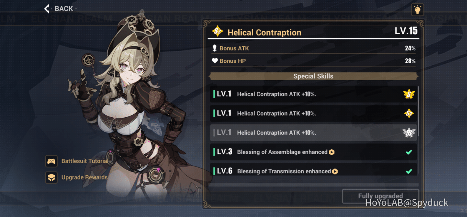 Elysian Realm Character Guide (Helical Contraption) | Honkai Impact 3rd | HoYoLAB