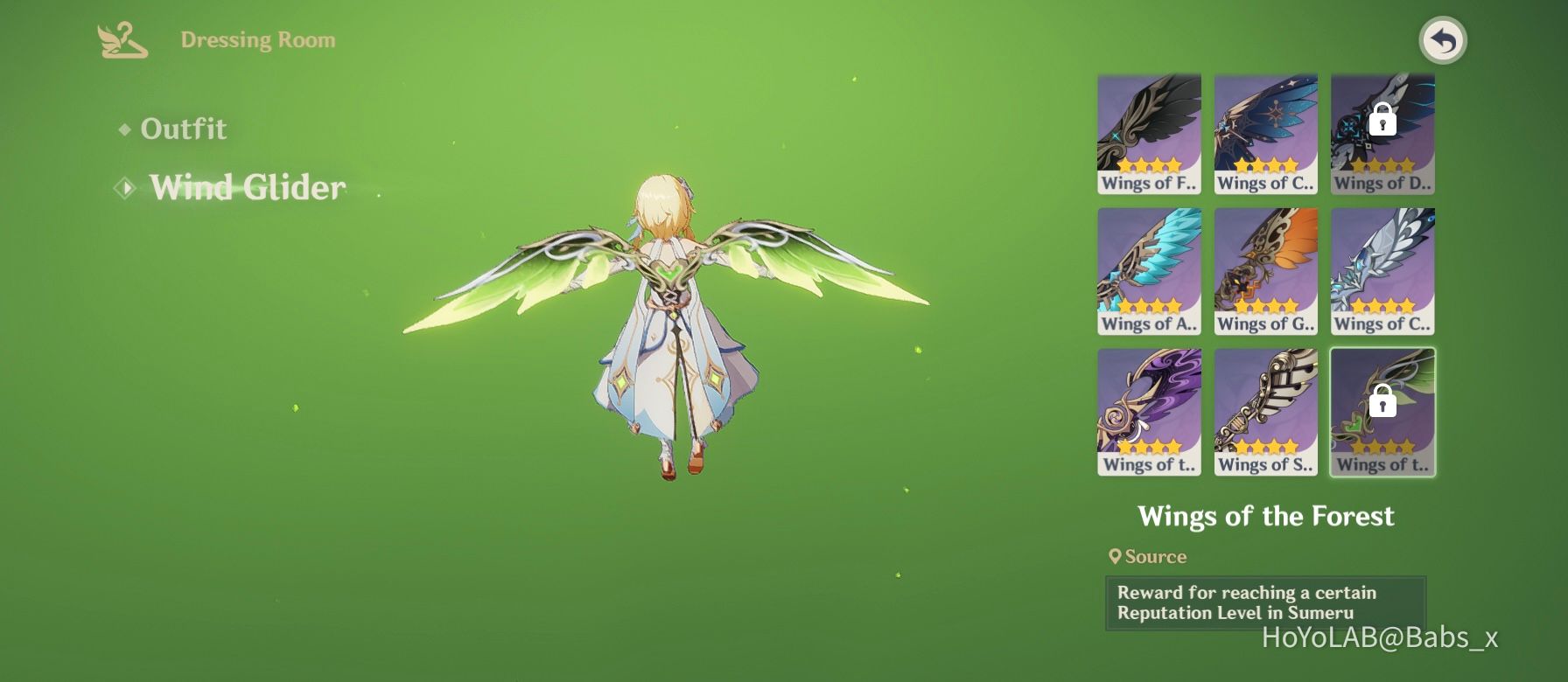 The Sumeru wings are so pretty!! Genshin Impact | HoYoLAB
