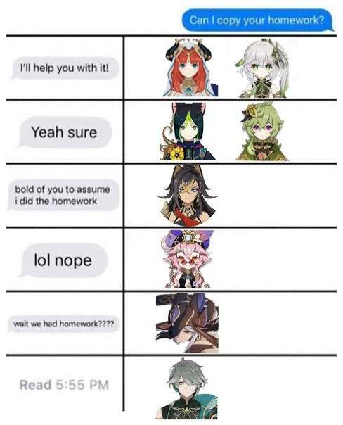 TIGHNARI MEME Genshin Impact | HoYoLAB