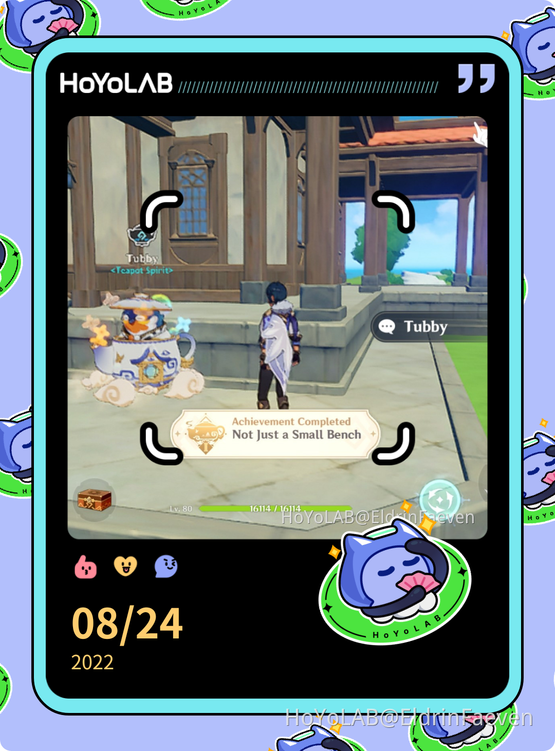 Game Diary - August 24 | HoYoLAB