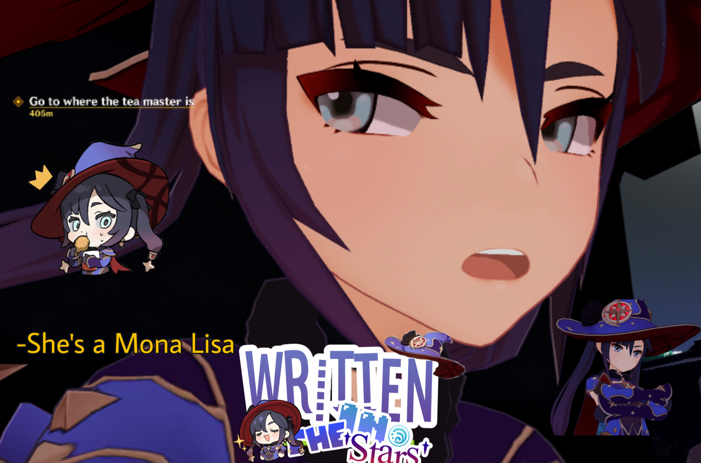 Lol I was doing Mona’s burst and captured this Genshin Impact | HoYoLAB