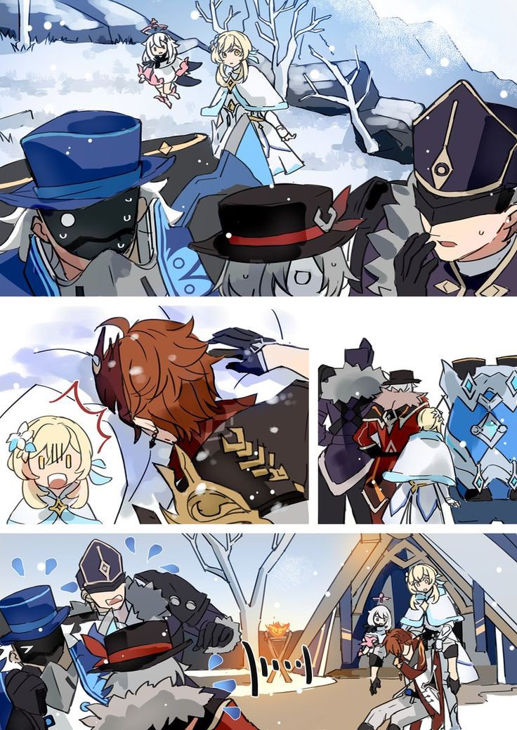 Childe và nhà lữ hành Genshin Impact | HoYoLAB