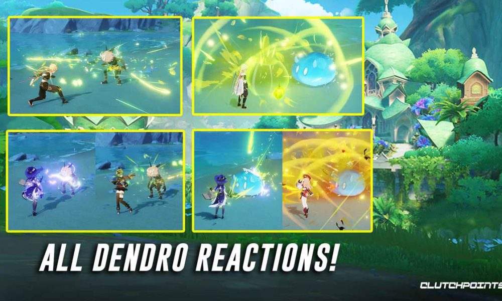 Dandro element all reactions guide Genshin Impact | HoYoLAB