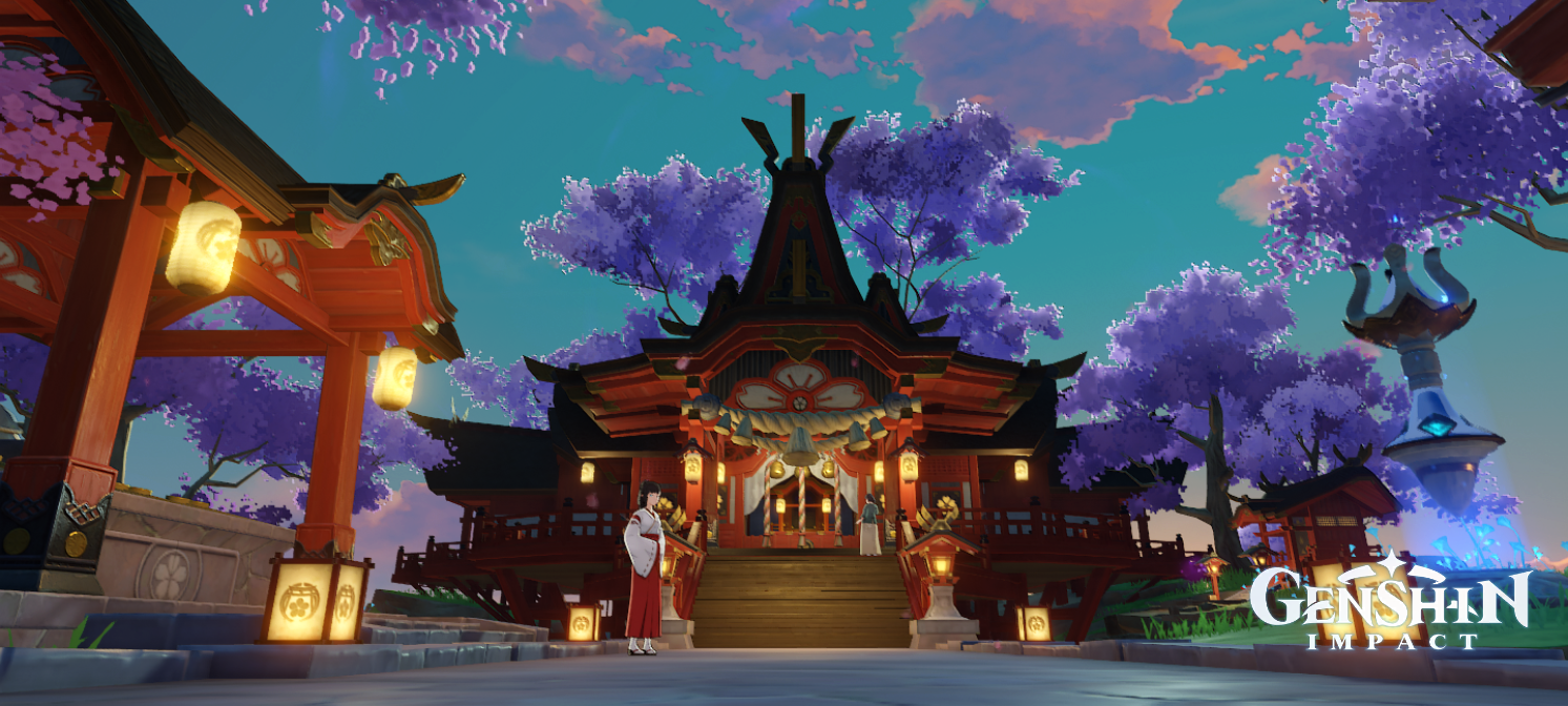 Narukami shrine Genshin Impact | HoYoLAB