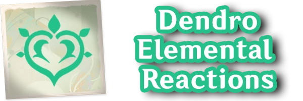 [Mathematical Analysis] Dendro Elemental Reactions Full Breakdown ...