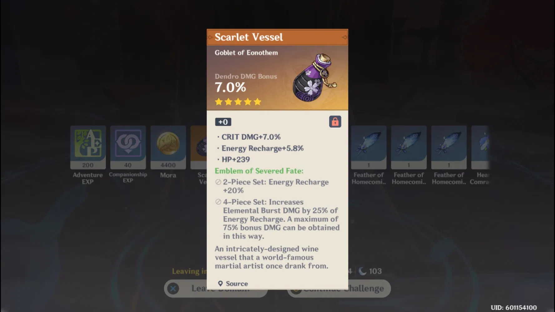 random artifact Genshin Impact | HoYoLAB