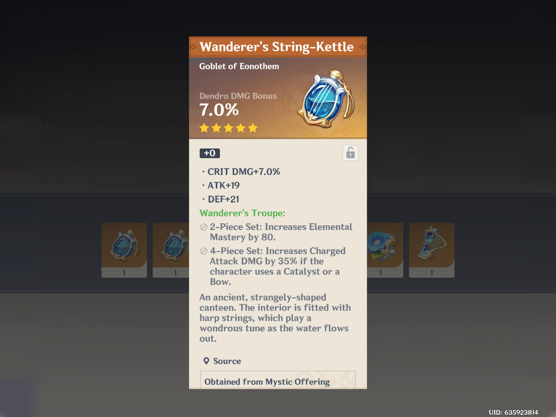 First dendro dmg artifact Genshin Impact | HoYoLAB