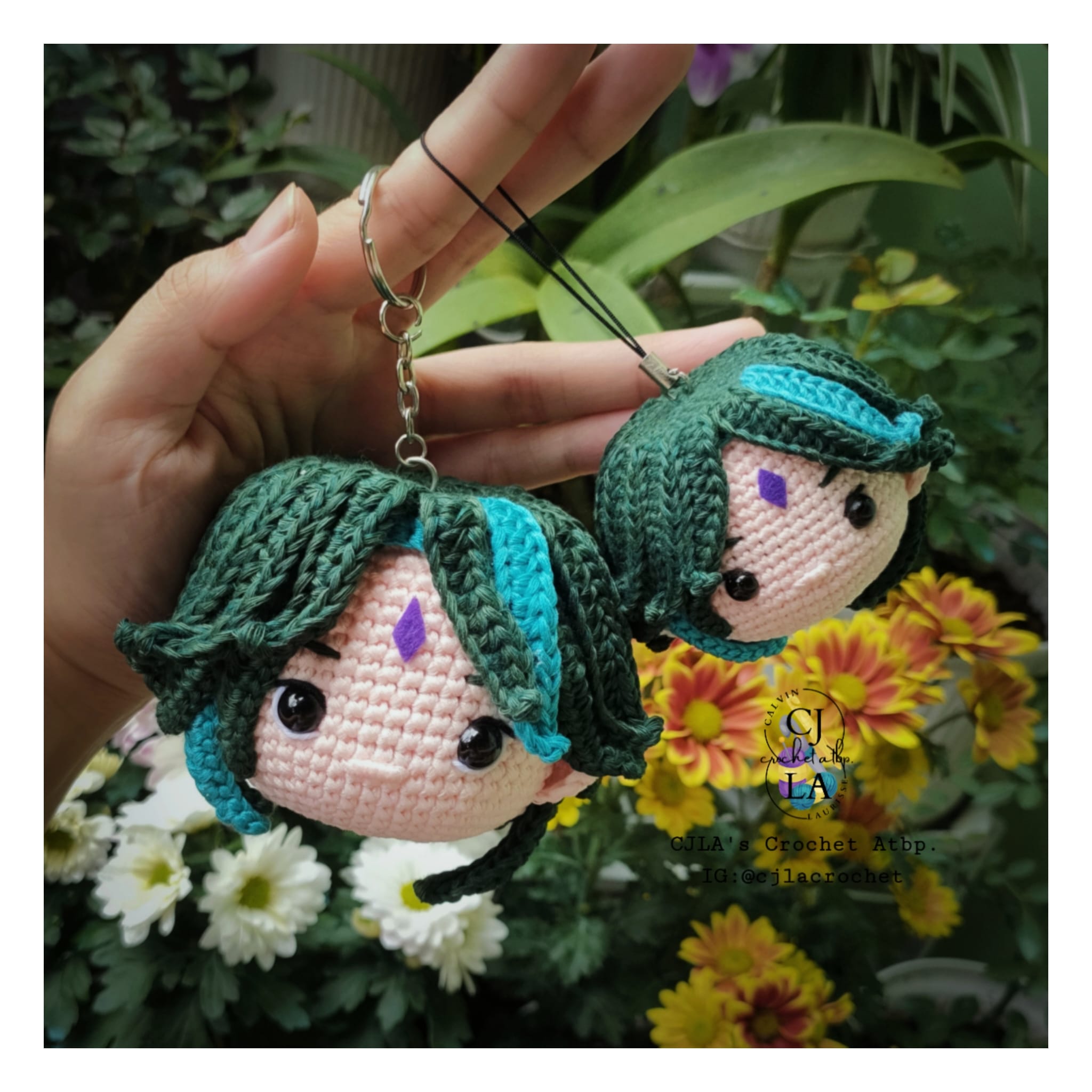 Xiao and Kaeya Head Keychain 😁😁😁 Genshin Impact | HoYoLAB