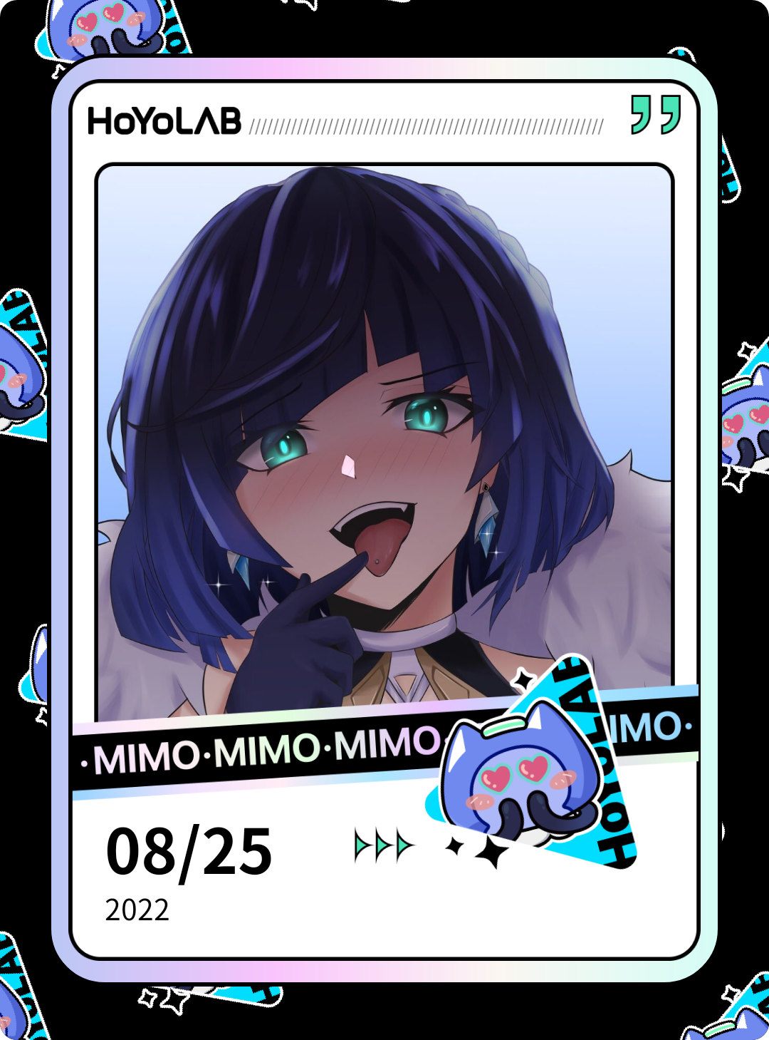 08/25 Diary -# My Character Building Diary | HoYoLAB