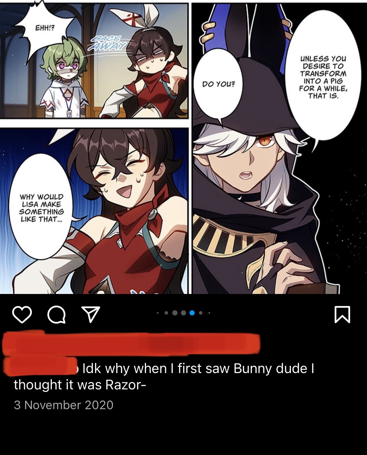 Bunny… Jackal Genshin Impact | HoYoLAB