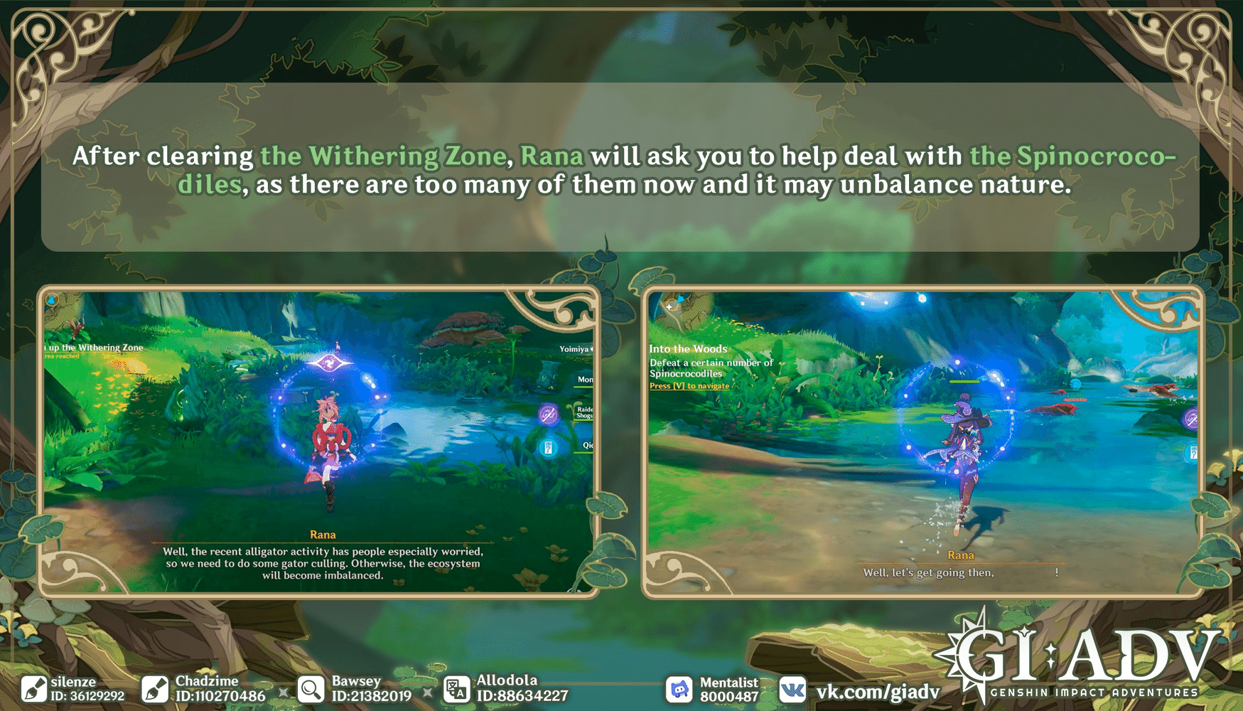 🌿 Woodland Encounter World Quest | English version | Genshin Impact ...