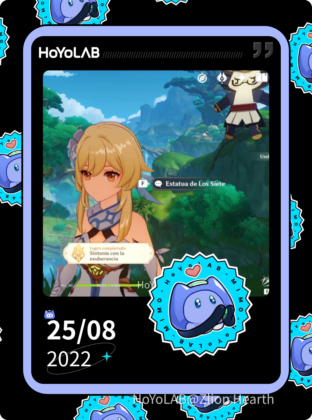 25/08 Diario -# ¡A por la colección completa! | HoYoLAB