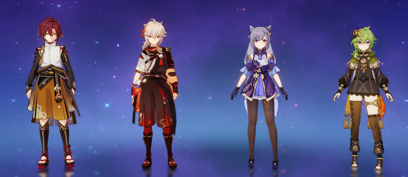 Character Name Cards | Genshin Impact | HoYoLAB