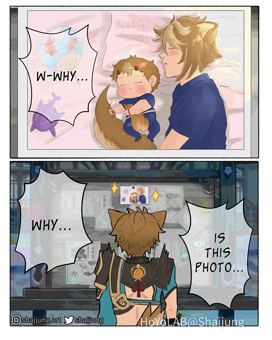 Family AU 3 Genshin Impact | HoYoLAB